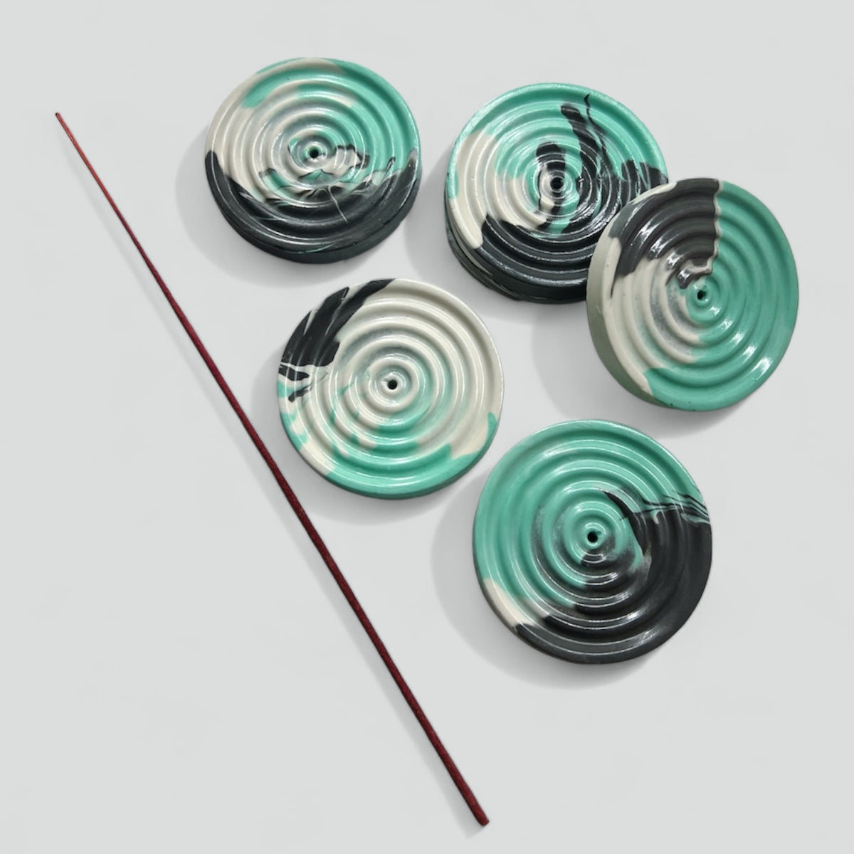 Mini Swirl Incense Holder – Fire and Moth Co